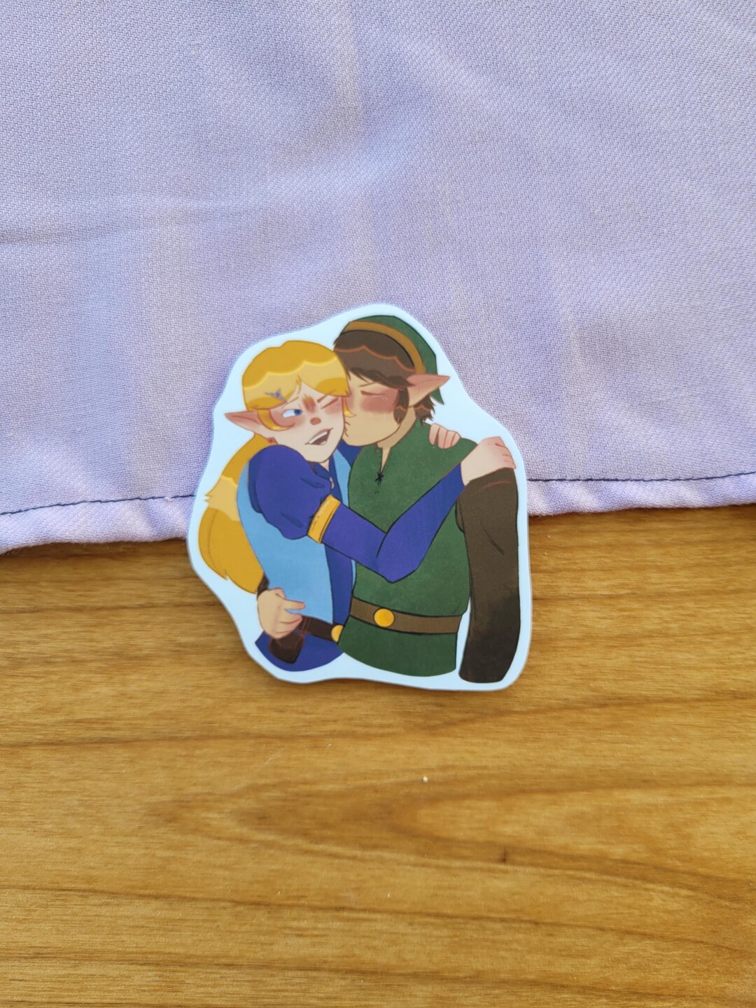 Tloz Sticker: 80’s Link and Zelda - Etsy