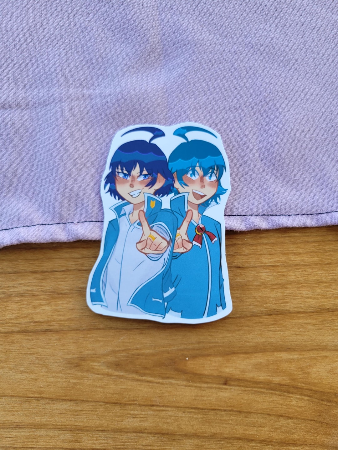 Anime Sticker: Iruma and Evil Cycle - Etsy