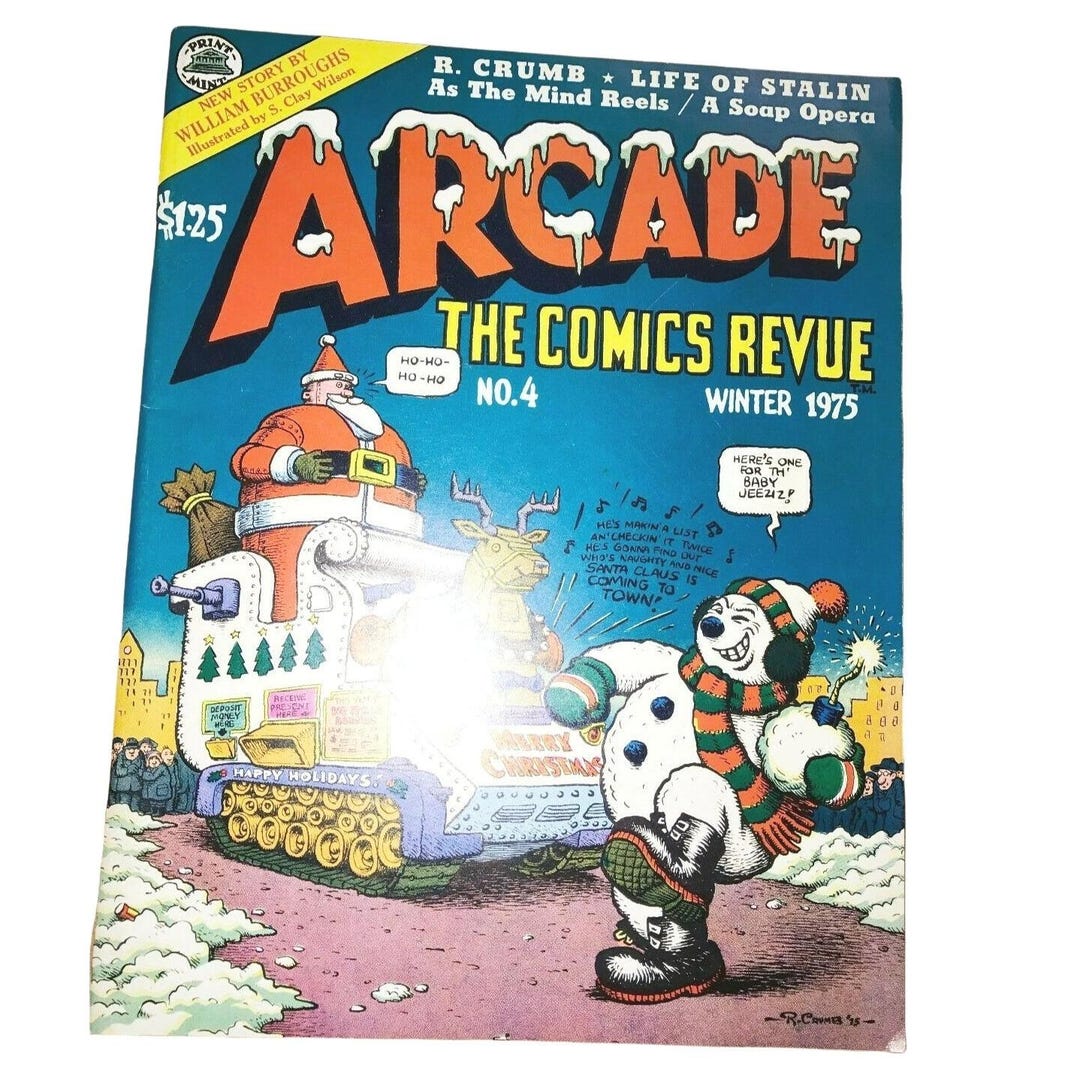 Arcade: the Comics Revue - #4 Winter 1975 Robert Crumb Underground ...