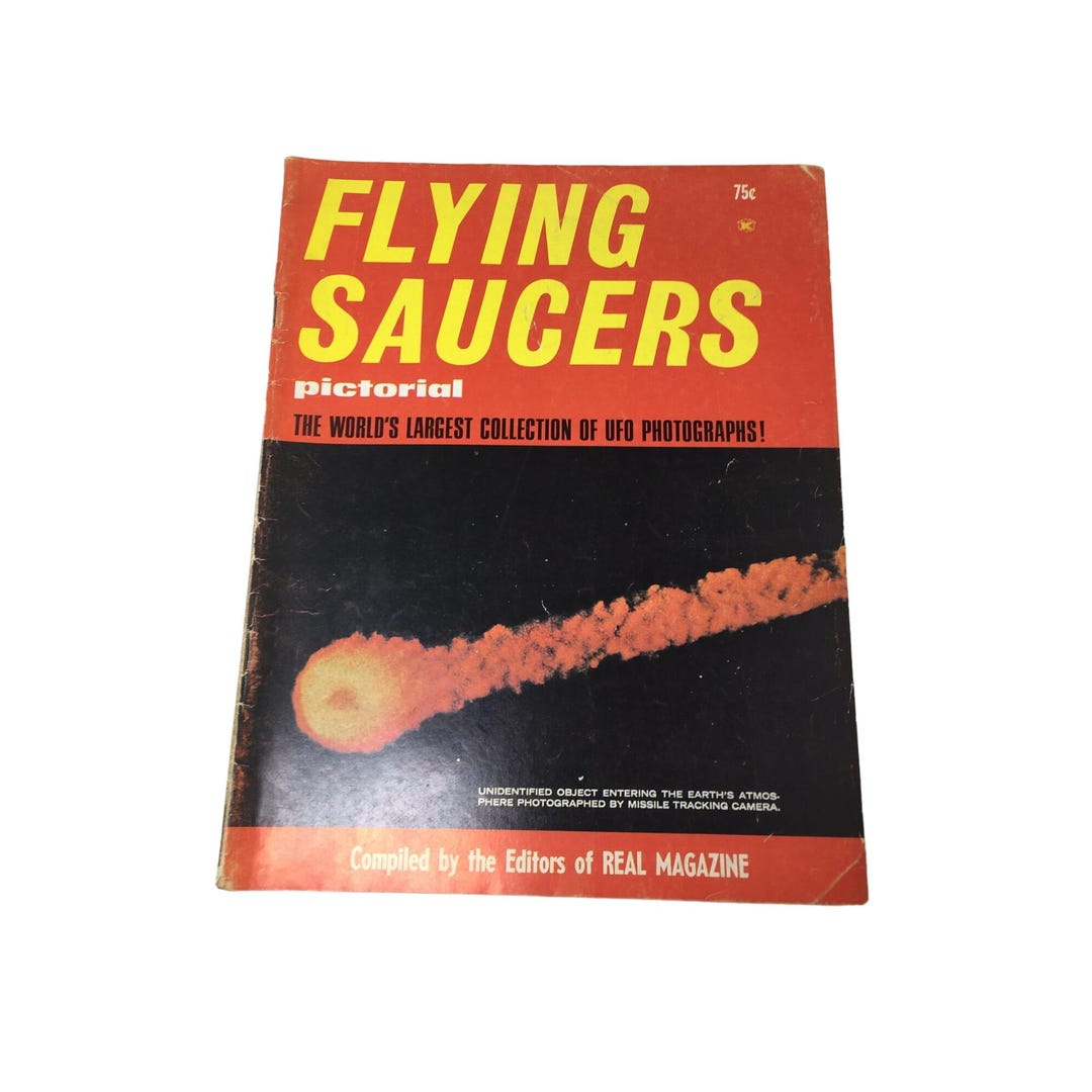Vintage 1967 FLYING SAUCERS PICTORIAL Magazine - Etsy