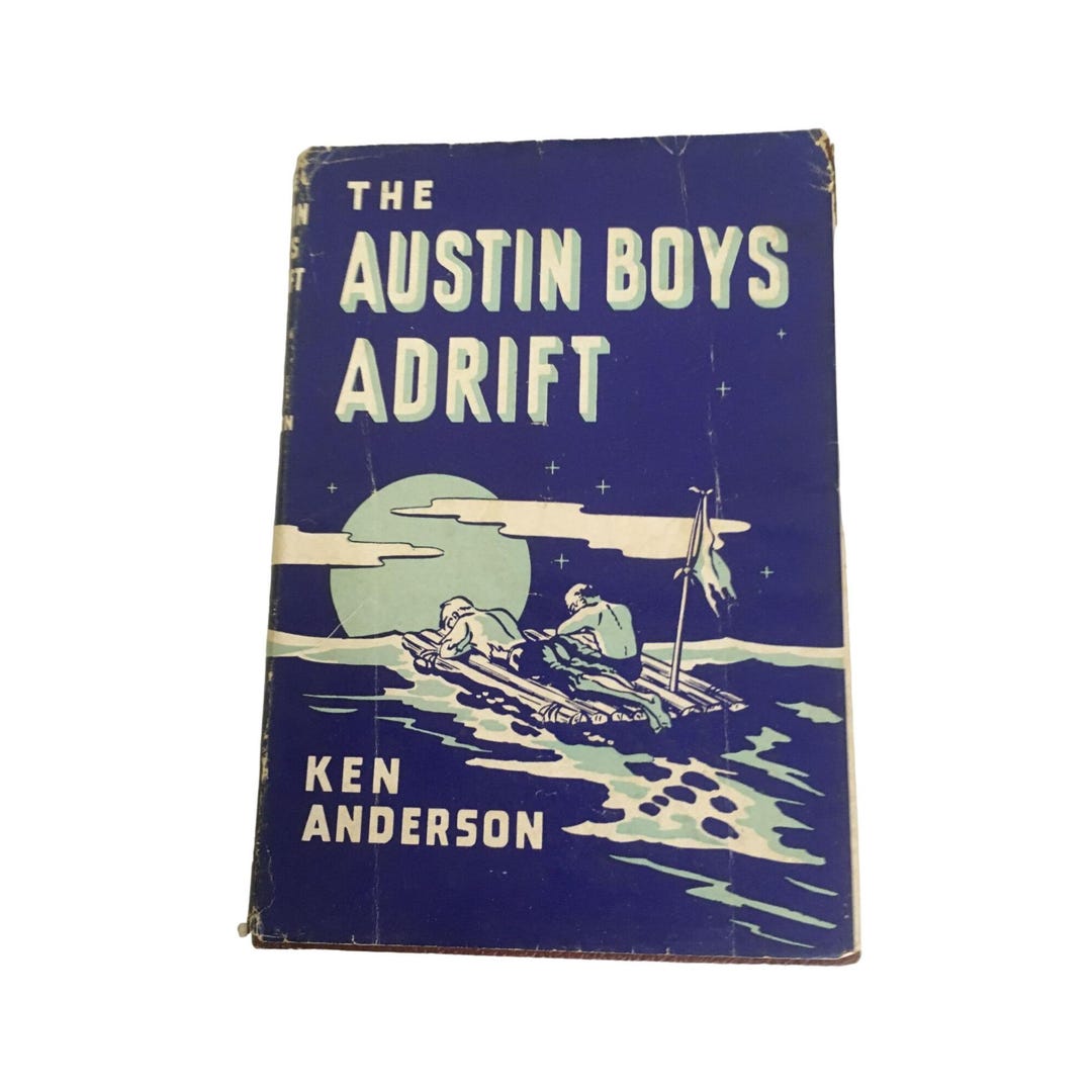 The Austin Boys Adrift Vintage Book by Ken Anderson - Etsy