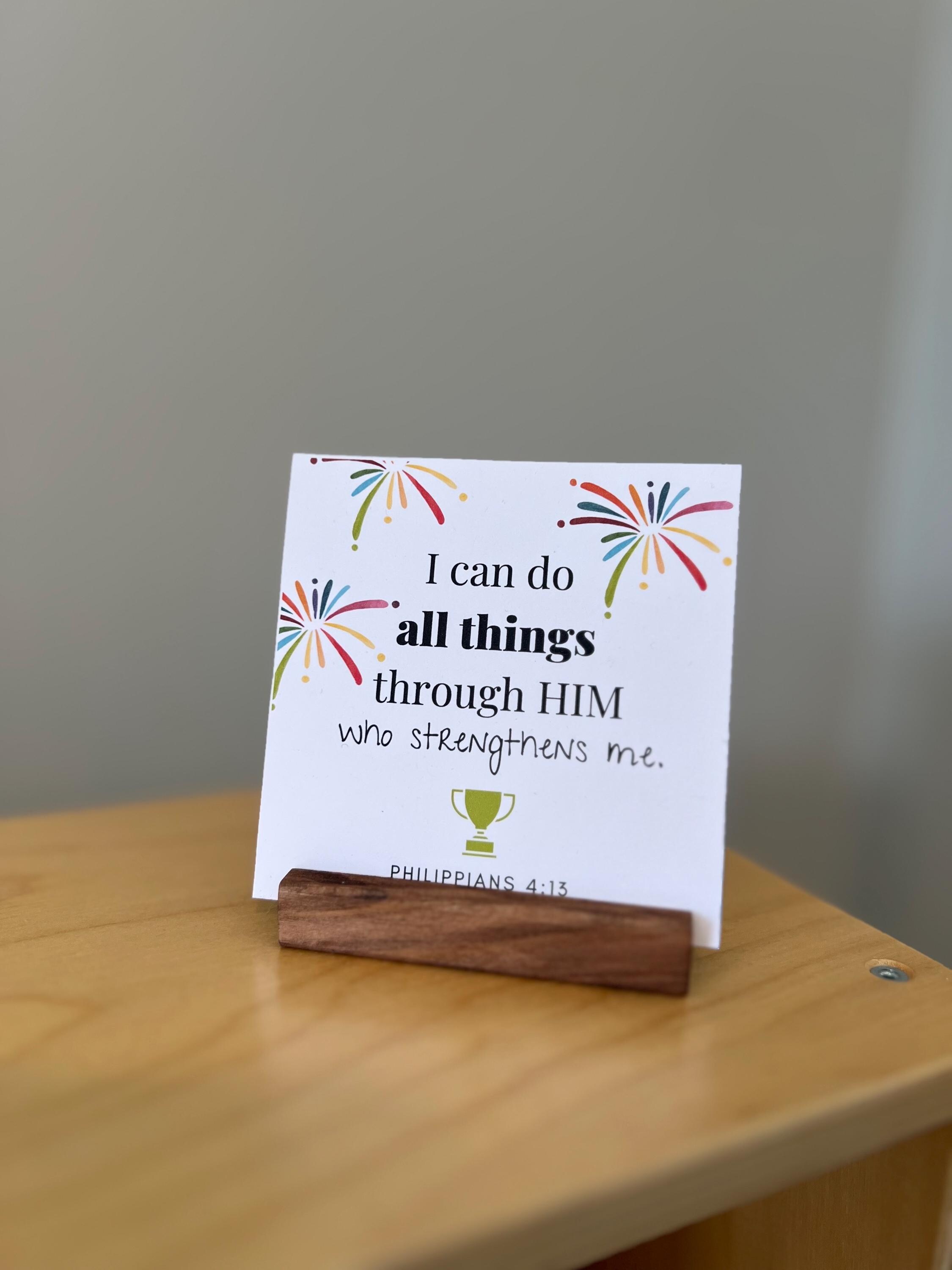 Kids Scripture Cards Printable Bible Verse Cards Affirmation Cards for ...