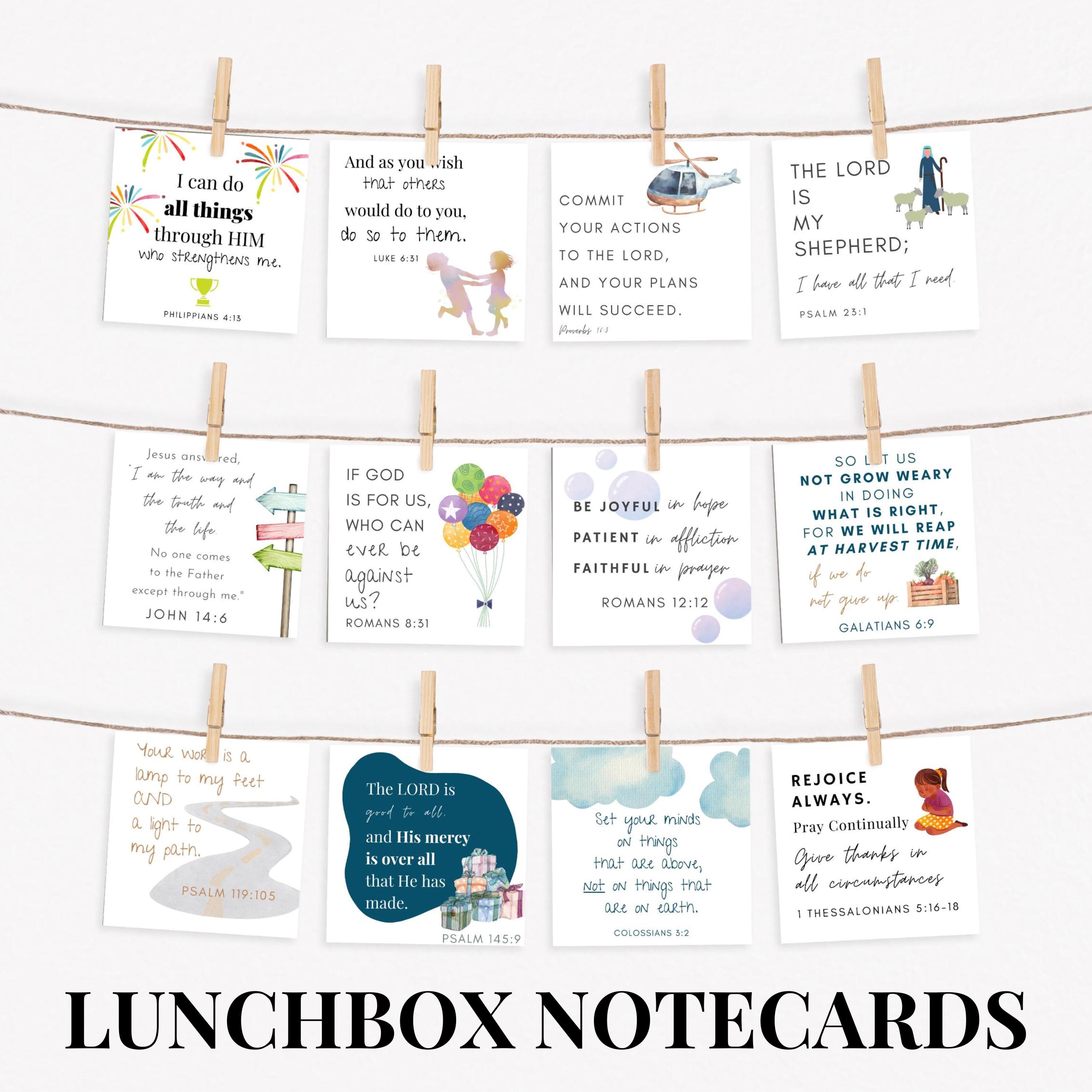 Kids Scripture Cards Printable Bible Verse Cards Affirmation Cards for ...