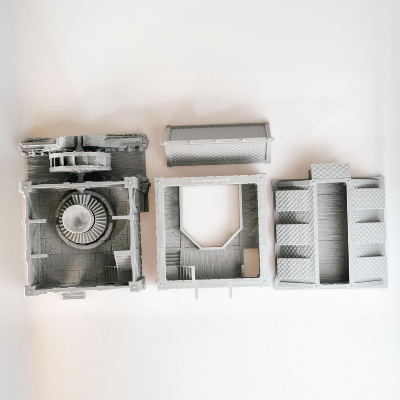 Watermill | 3D Printed Dnd Terrain | RPG Water Mill With Moving Parts ...