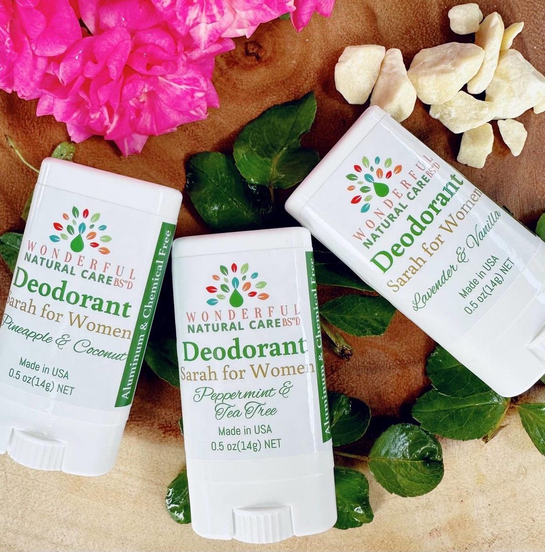 Wonderful Natural Care Deodorant Bar| Sarah for Women | Organic ...
