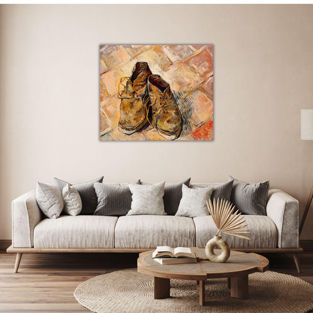 Vincent Van Gogh Shoes (1888) Painting Van Gogh Wall Art Museum Decor ...