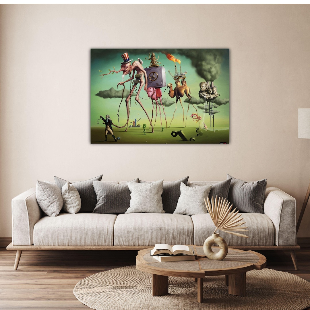 Salvador Dali the American Dream Poster Gift of Love Decor Art Dali ...