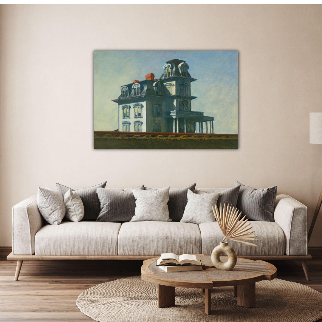 Edward Hopper House by the Railroad Wall Art Edward Hopper Poster ...