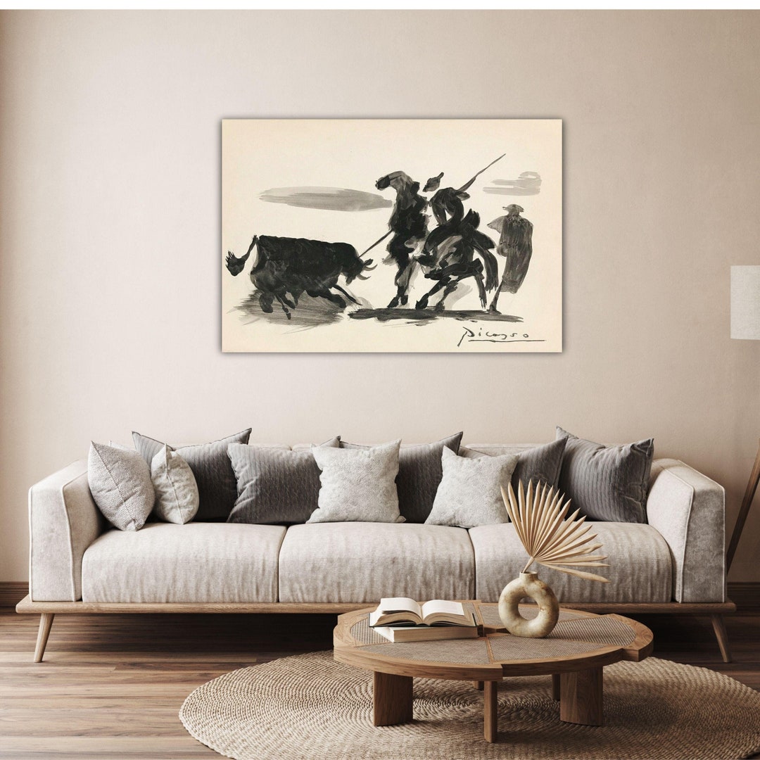Pablo Picasso Toros Y Toreros Wall Art Picasso Painting Picasso Toros Y ...