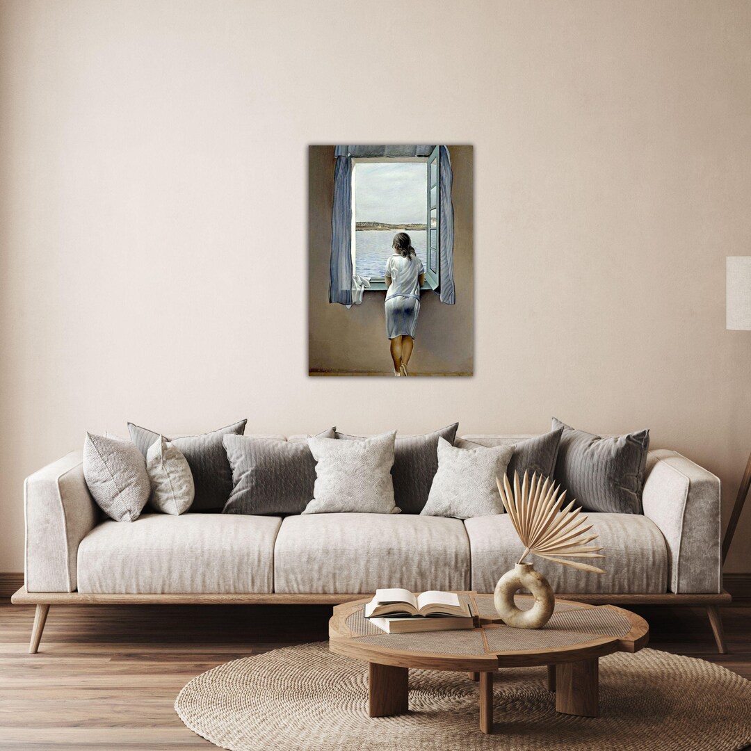Salvador Dali Girl at the Window Poster Gift of Love Decor Art Salvador ...