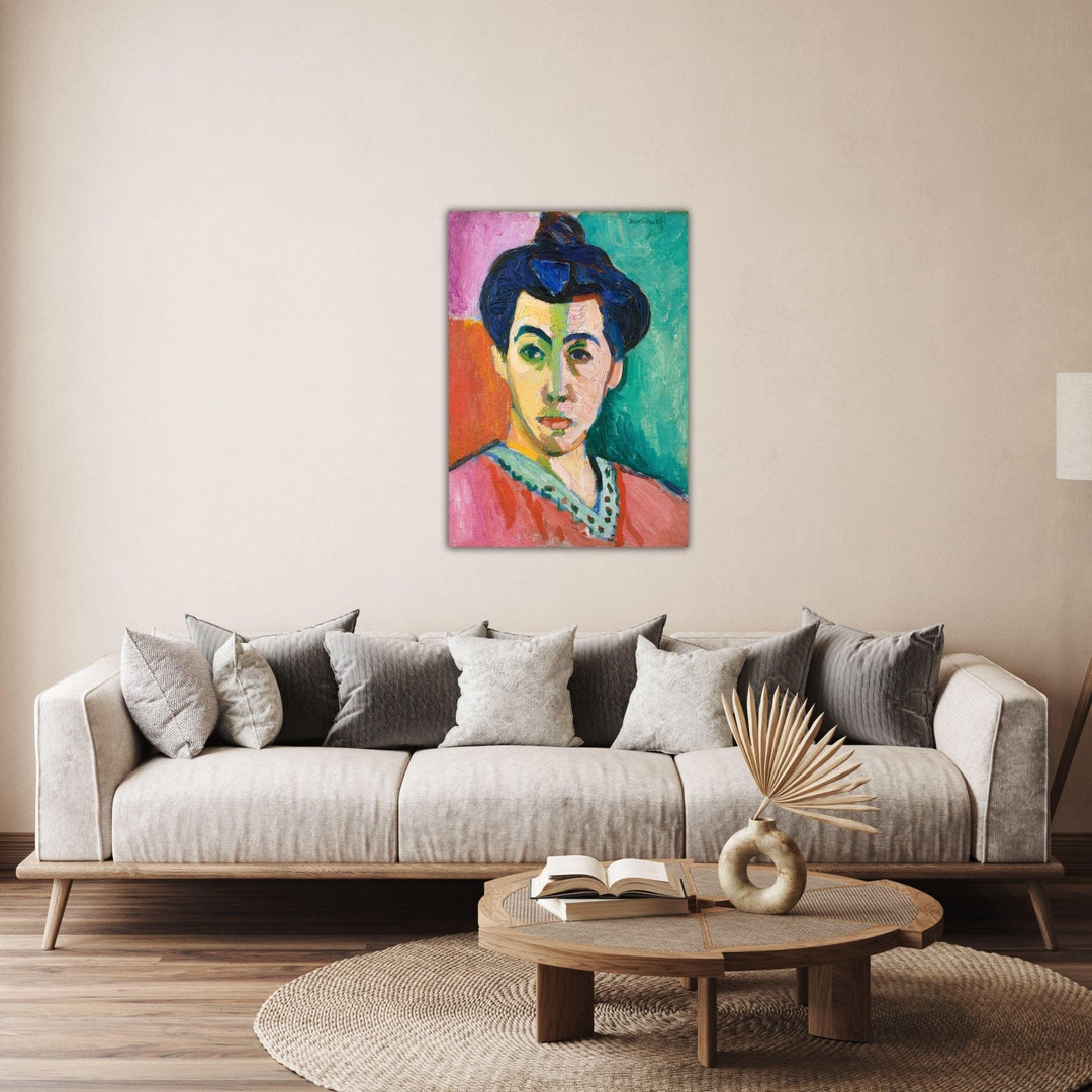 Henri Matisse the Green Stripe 1905 Paint Matisse Wall Art Matisse ...