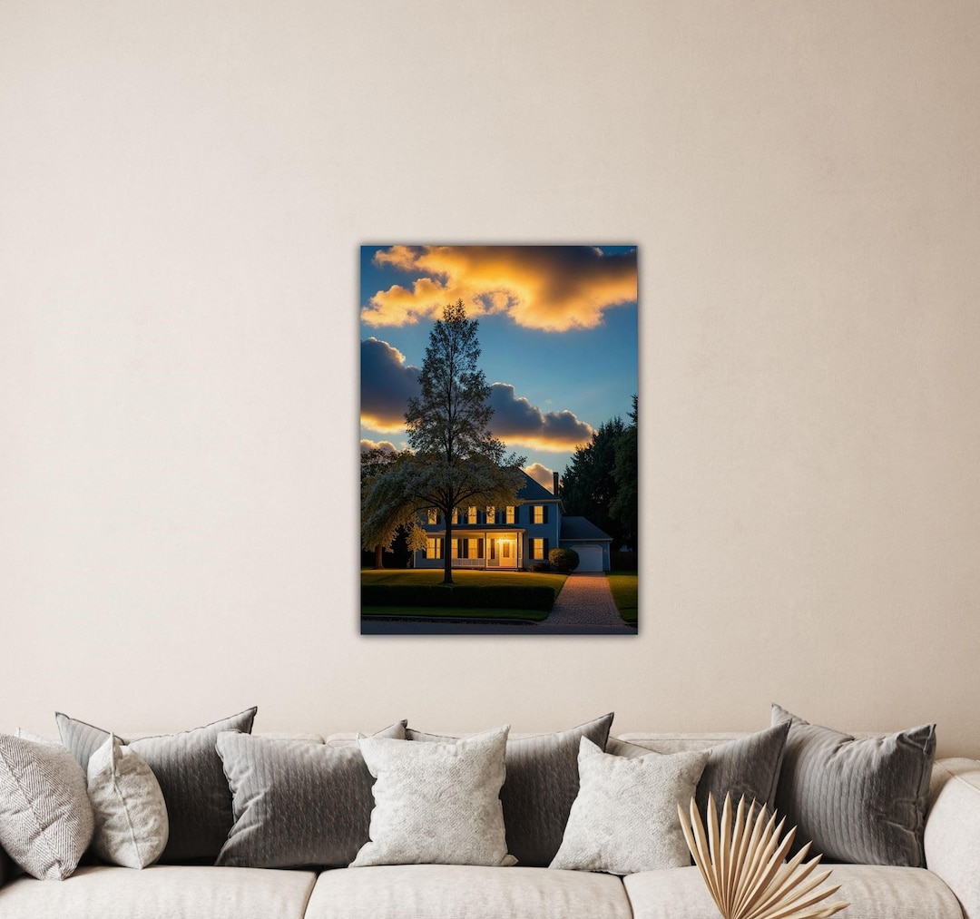 Rene Magritte the Empire of Light Poster Magritte Wall Art Rene ...
