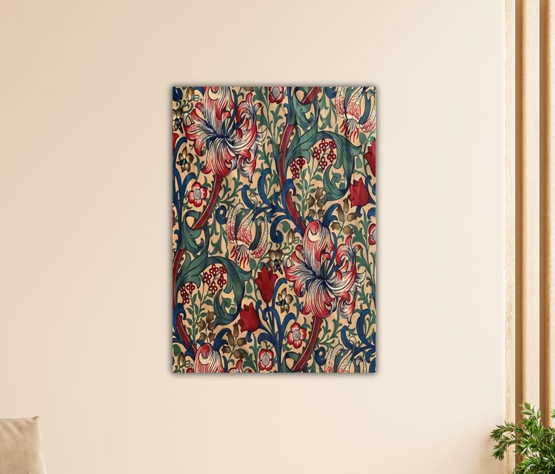 William Morris Golden Lily Minor Poster Morris Wall Art William Morris ...