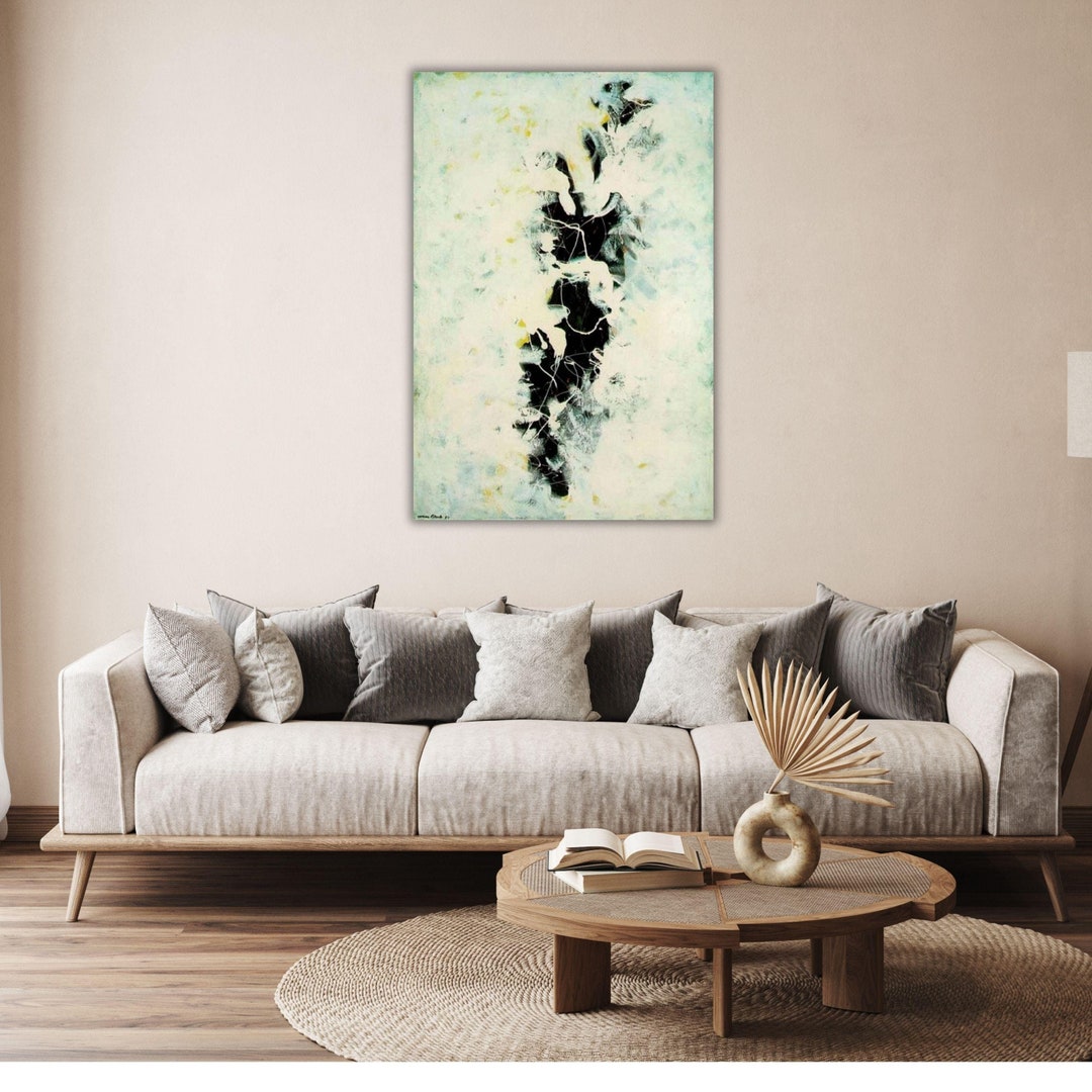 Jackson Pollock the Deep Wall Art Pollock Paint Jackson Pollock Canvas ...