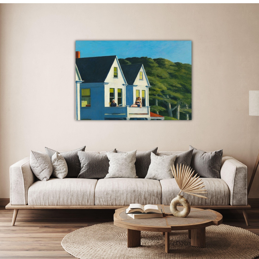 Edward Hopper Second Story Sunlight Wall Art Edward Hopper Paint Edward ...