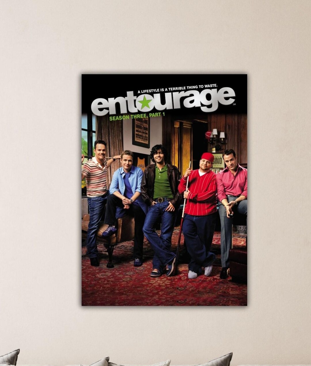 Entourage Movie Poster Entourage Print Art Gift of Office Wall Decor ...