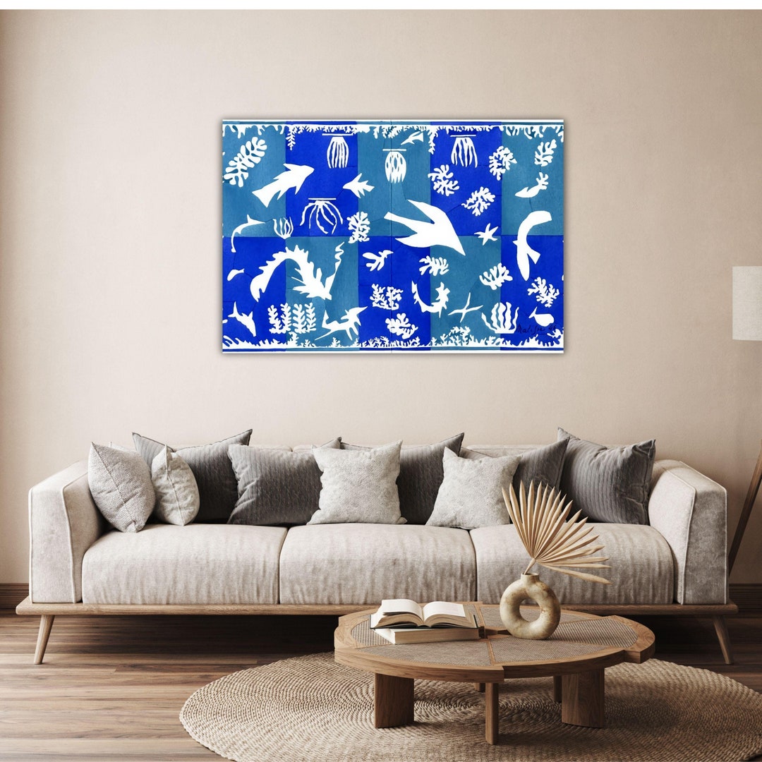 Henri Matisse Poster Henri Matisse Paint Polynesia the Sea on Canvas ...