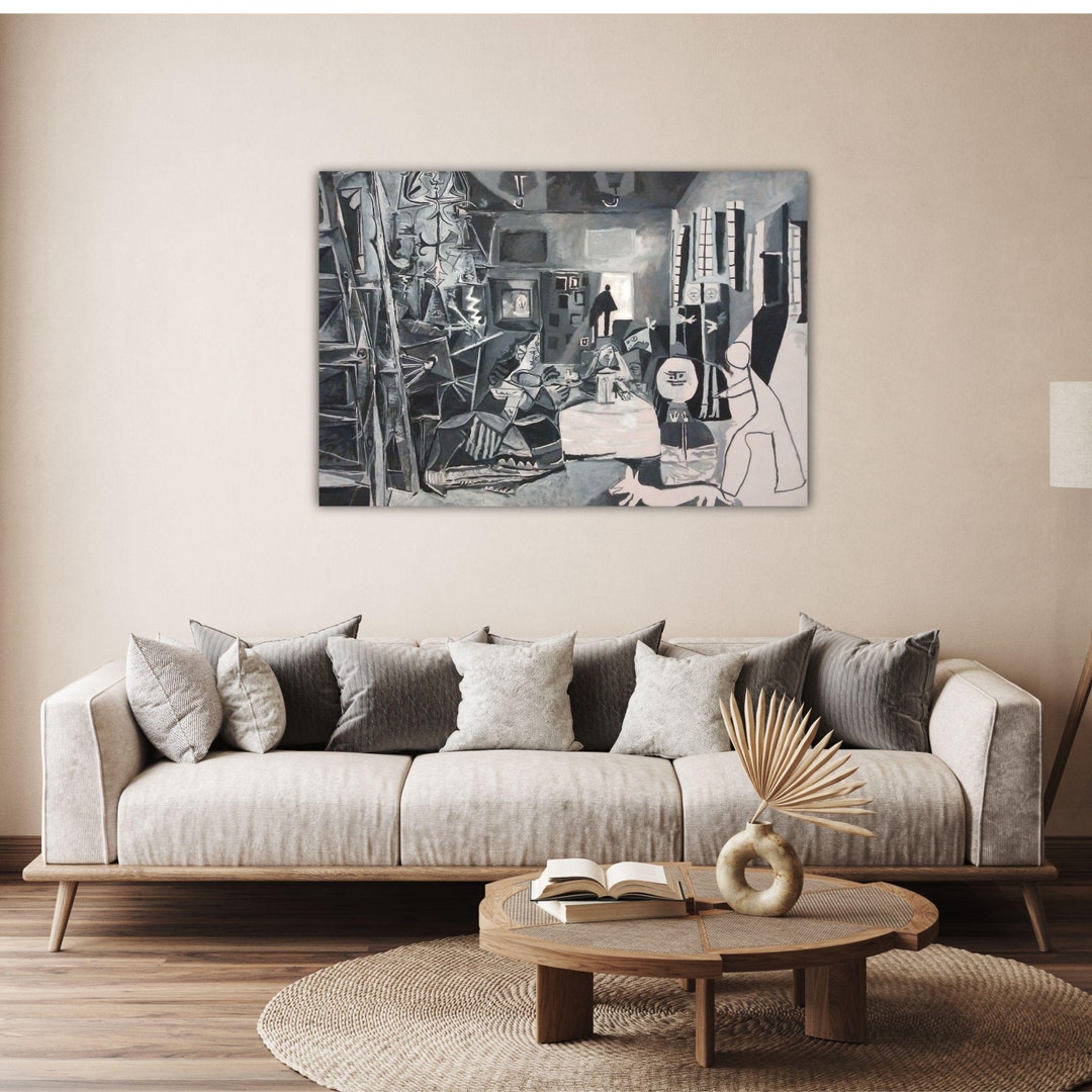 Pablo Picasso Las Meninas Poster Art Picasso Canvas Museum Art Pablo ...
