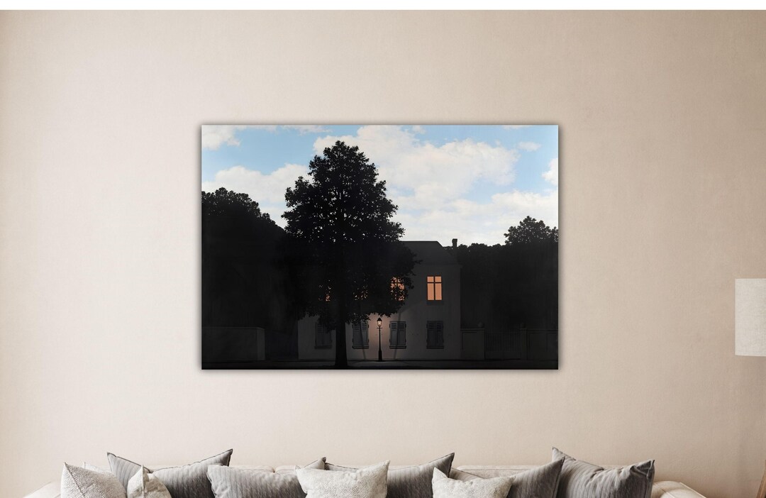 Rene Magritte the Empire of Light Poster Magritte Wall Art Rene ...