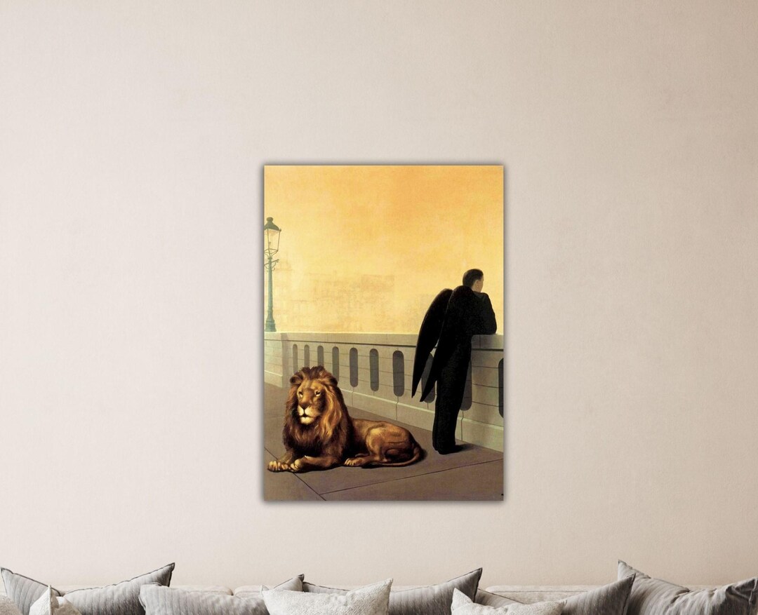 Rene Magritte Le Mal Du Pays 1940 Poster Rene Magritte Wall Art Rene ...