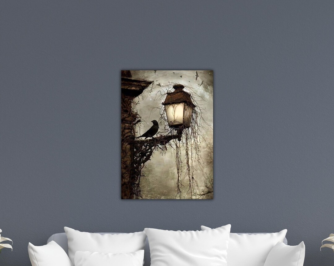 Arthur Rackham - Bird on a Lantern Canvas Arthur Rackham Wall Art ...