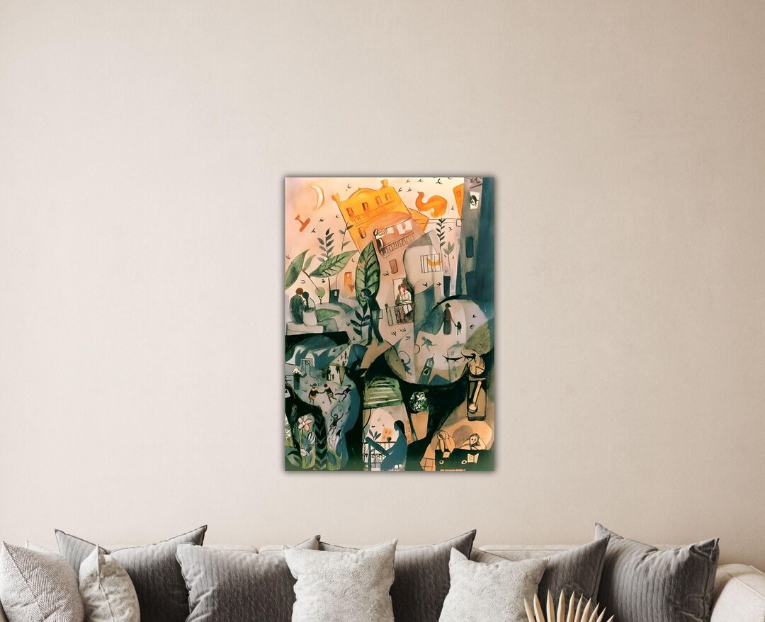 Salvador Dali the First Day of Spring 1923 Canvas Salvador Dali Wall ...