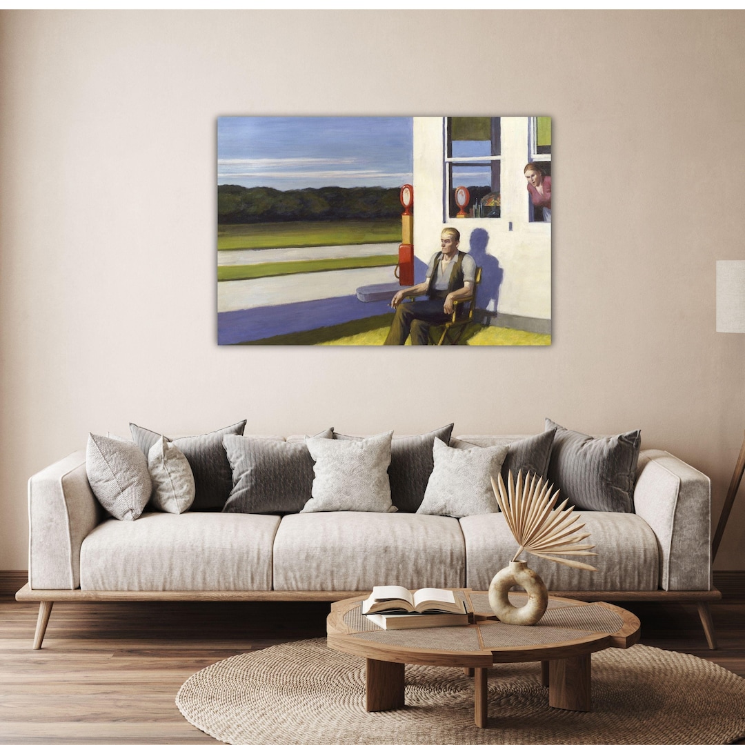 Edward Hopper the Man the Mystery Wall Art Hopper Poster Hopper Canvas ...