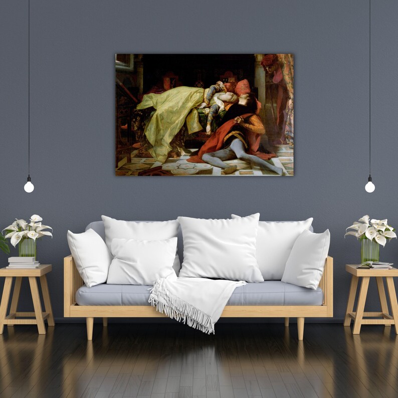 Alexandre Cabanel Death of Francesca Da Rimini and Paolo Malatesta 1870 ...