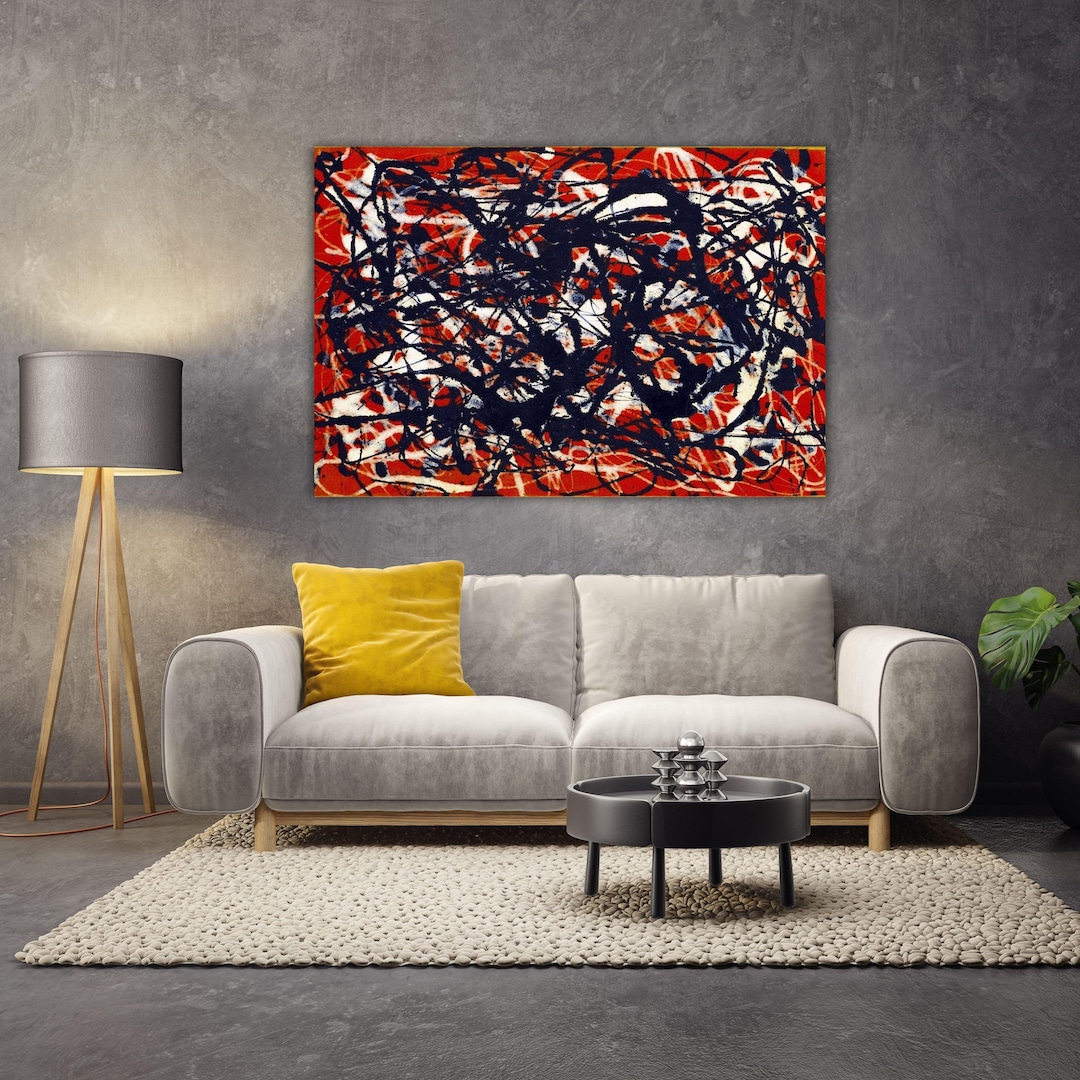 Jackson Pollock Free Form Paint Jackson Pollock Poster Jackson Pollock ...
