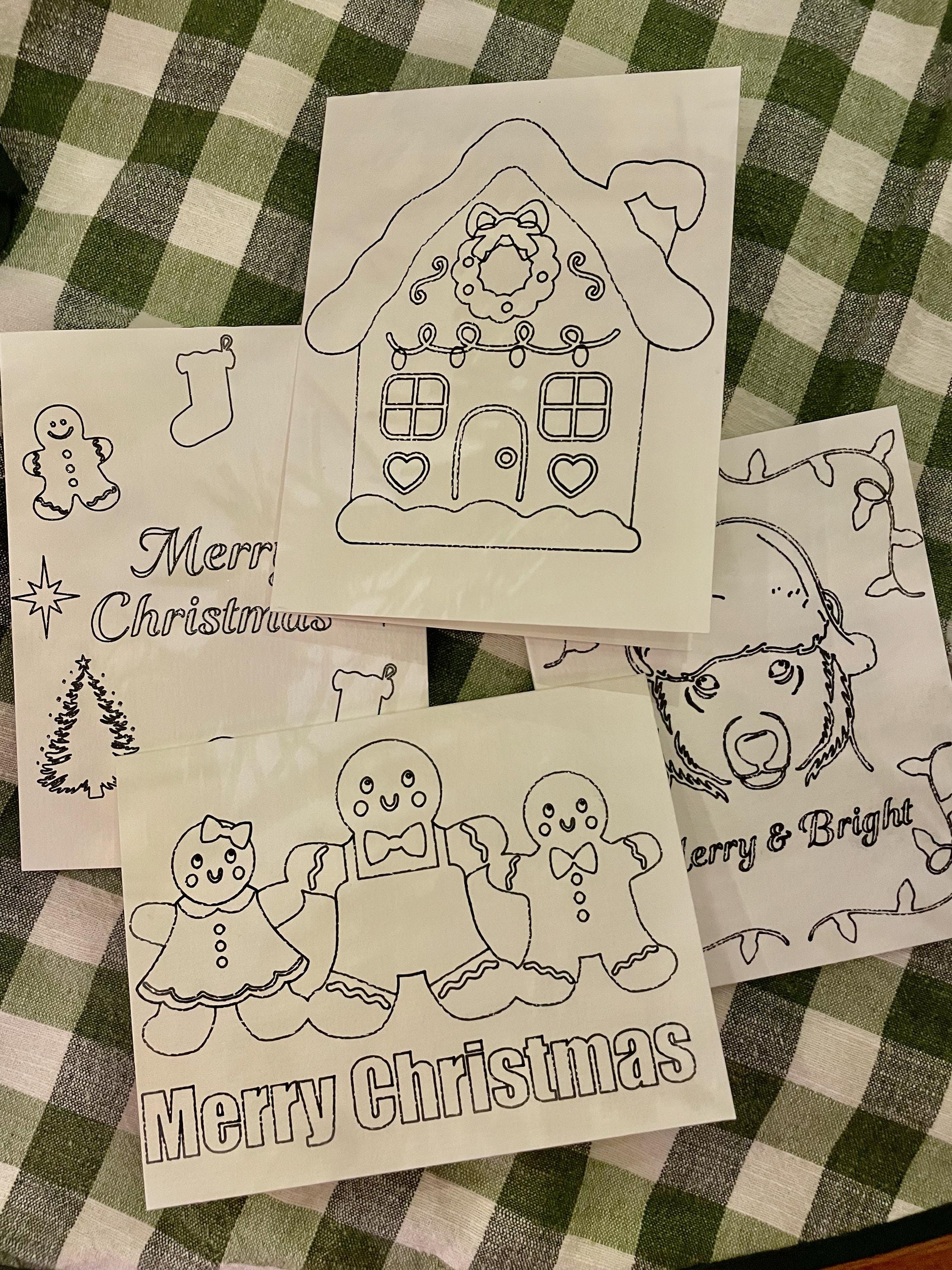 Kids Watercolor/color Card DIY - Etsy