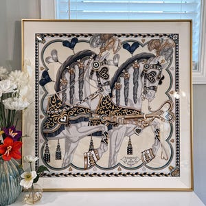 Scarf Frame in Gold (preorder) - Etsy