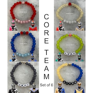 Power Rangers Dino Fury Cosmic Fury Handmade Custom Bead Kandi ...