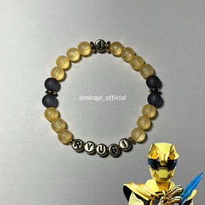No.1 Sentai Gozyuger Handmade Custom Bead Kandi Bracelets - Hoeru Rikuo ...