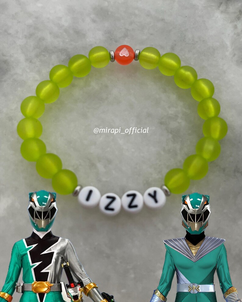 Power Rangers Dino Fury Cosmic Fury Handmade Custom Bead Kandi ...