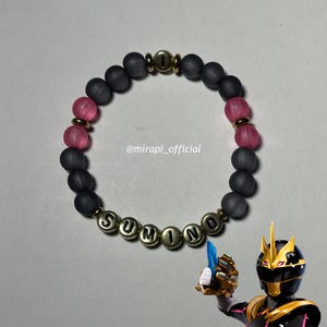No.1 Sentai Gozyuger Handmade Custom Bead Kandi Bracelets - Hoeru Rikuo ...
