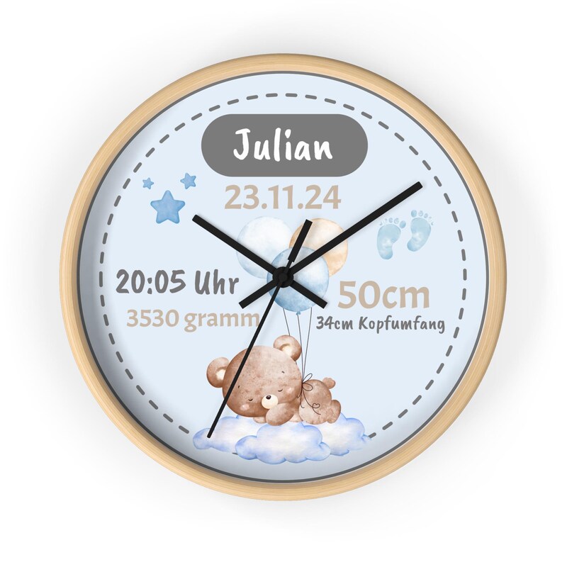 Childrens Room Clock - Etsy
