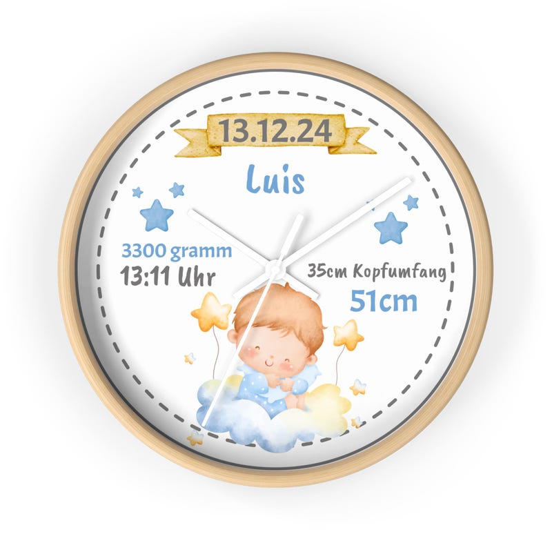 Children Wall Clock - Etsy