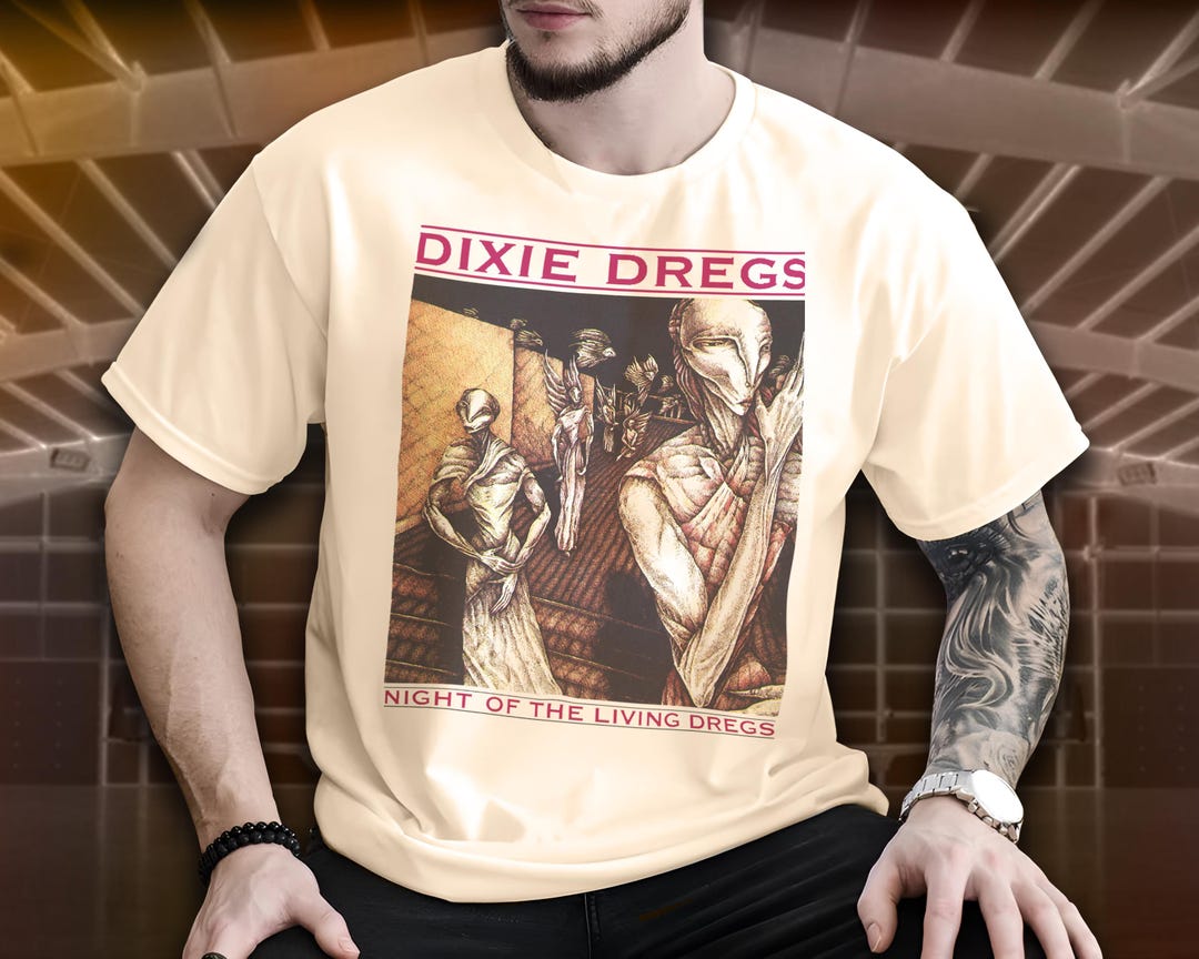 Dixie Dregs - Night of the Living Dregs - Music Cover Art T Shirt ...