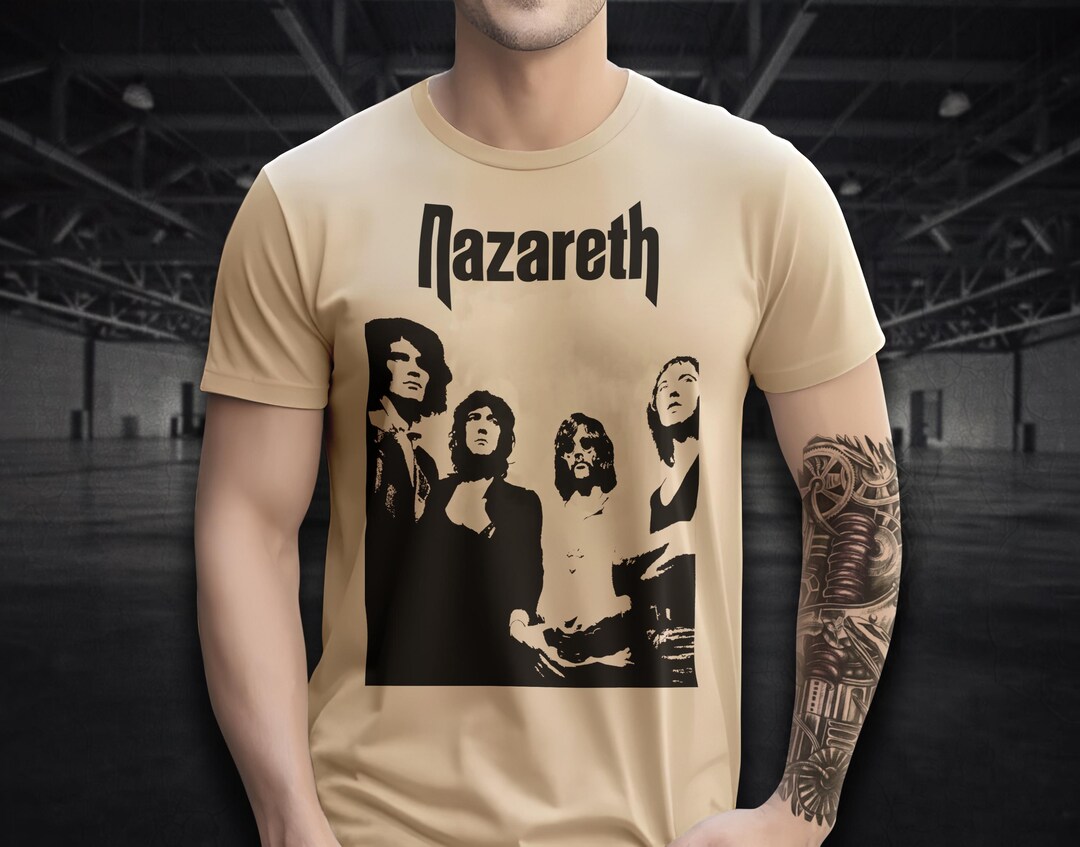 Nazareth - Music Cover Art T Shirt Vintage Look All Sizes S-5XL Unisex ...