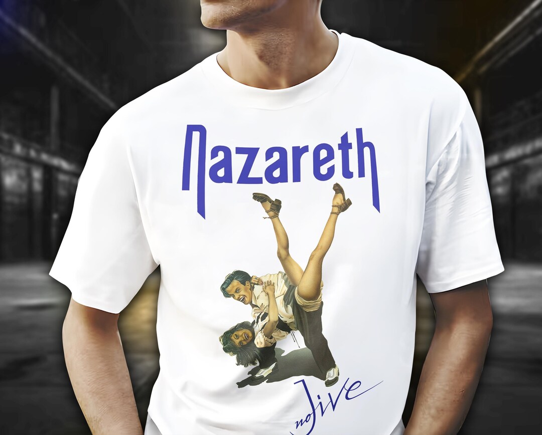 Nazareth - No Jive - Music Cover Art T Shirt Vintage Look All Sizes S ...