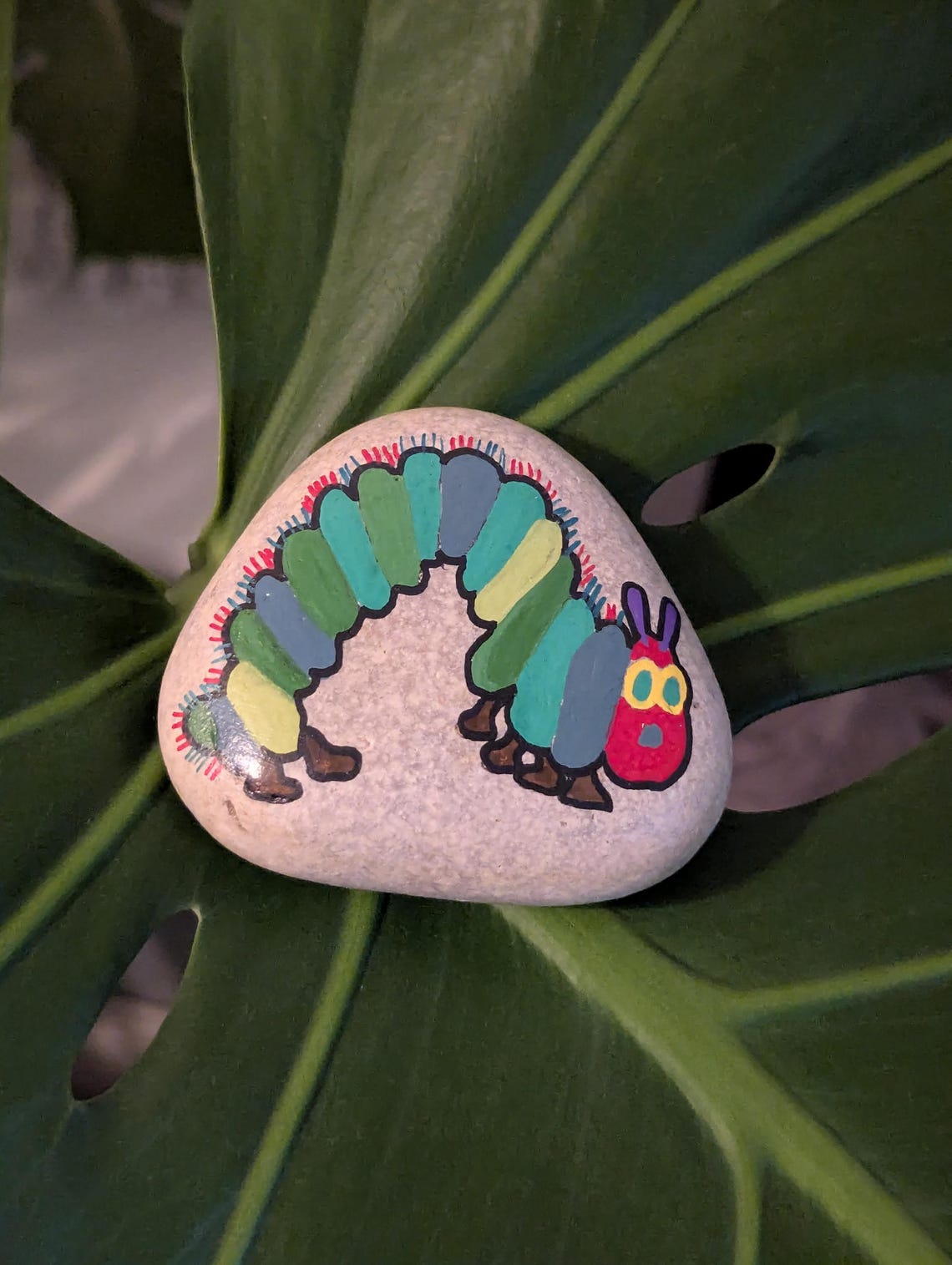The Very Hungry Caterpillar Story Stones - Etsy