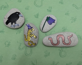 Random Story Telling Stones . Young Writers Gift, Creative Child Gift ...