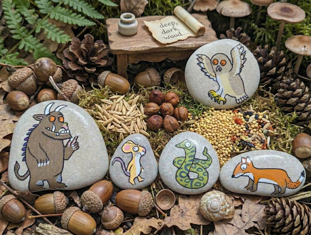 The Gruffalo Story Stones - Etsy