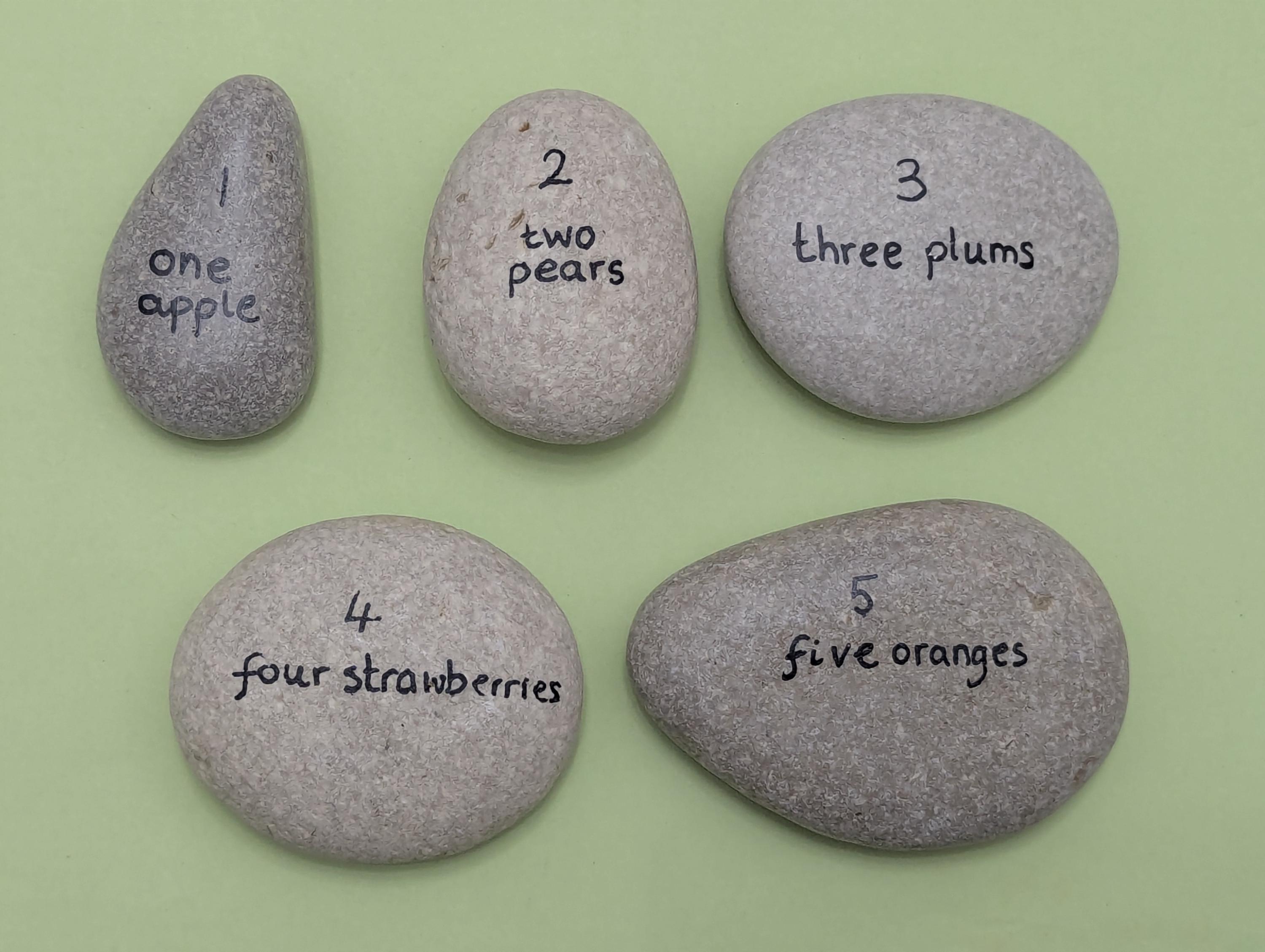 The Very Hungry Caterpillar Story Stones - Etsy