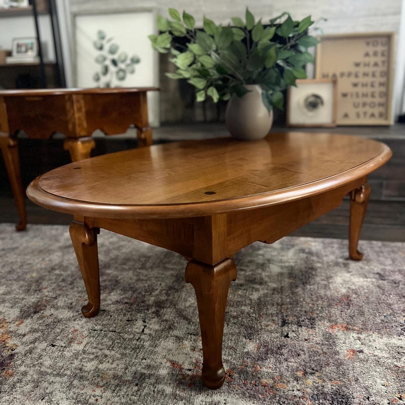 Queen Anne Coffee Table - Etsy
