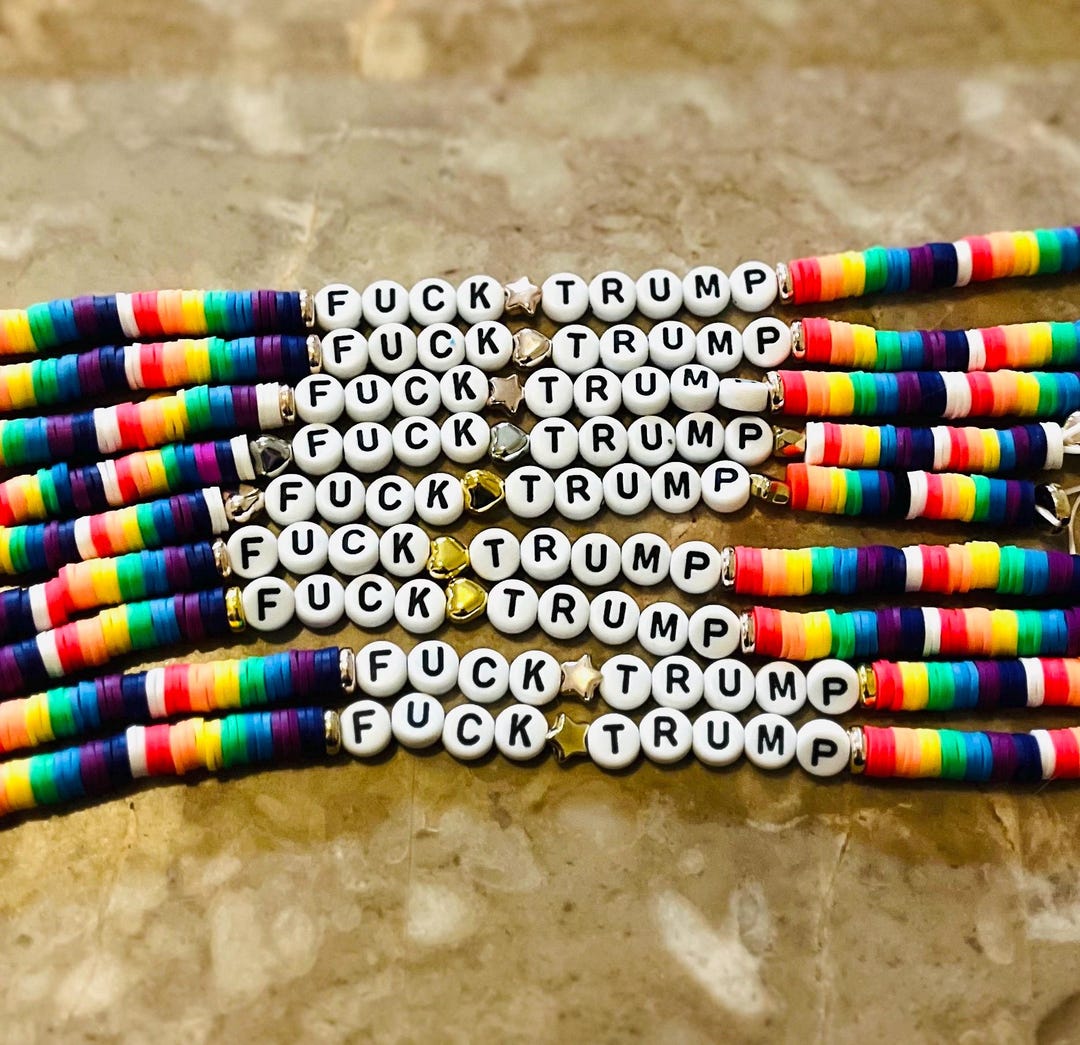 Fuck Trump, FDT, Not My President - Custom Colors & Size - Dissent Clay ...