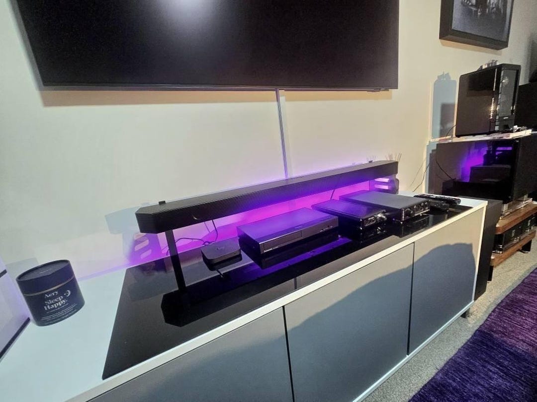 Samsung Q-series Soundbar Riser: Matte Black 3D Printed Stand Pair - Etsy