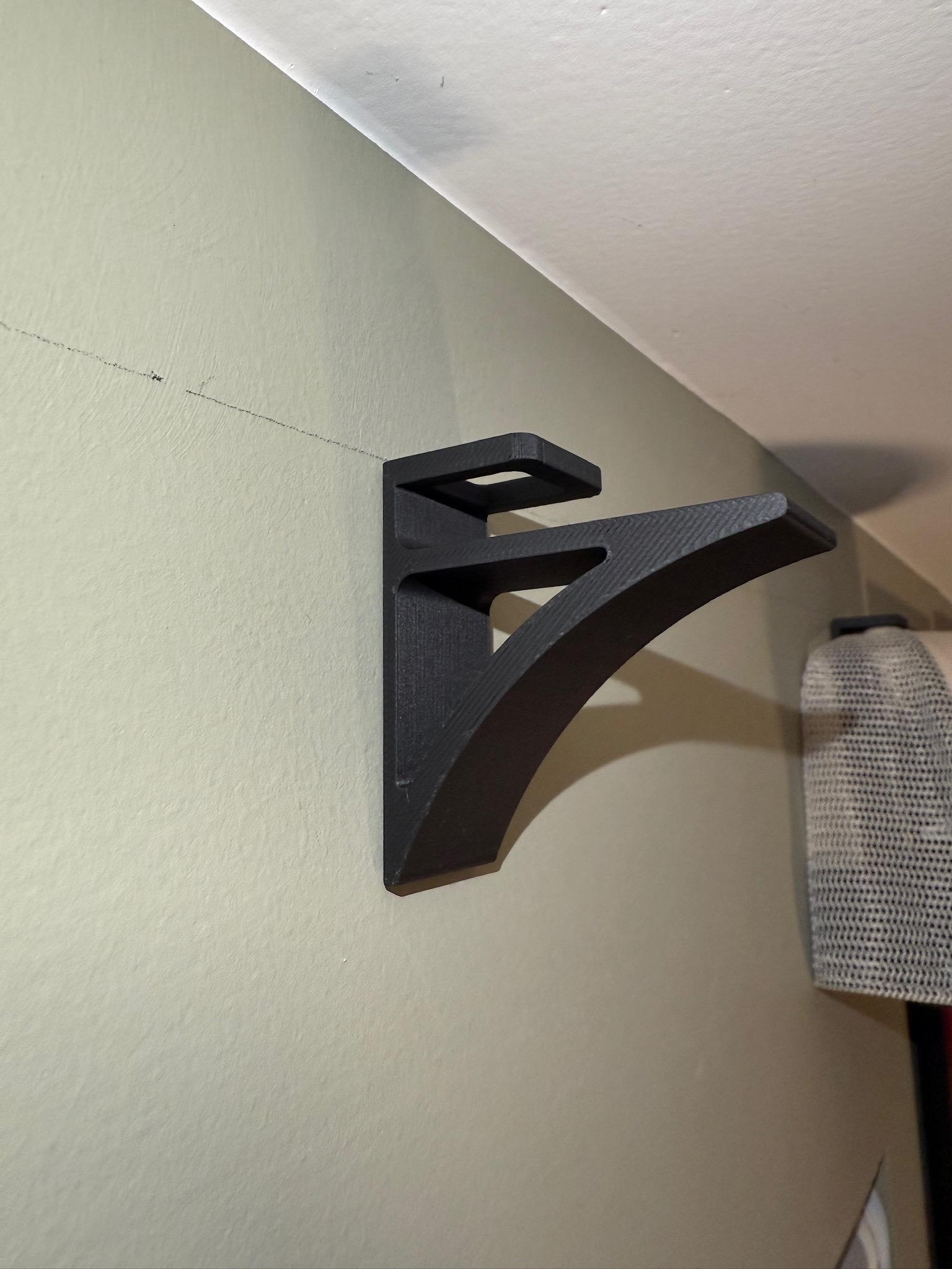 Minimalist Cap Wall Mount: Matte Black Hat Display, 3M Tape - Etsy