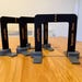2x Angled Minimalist Speaker Stands - Small, Medium, Large - Sleek ...
