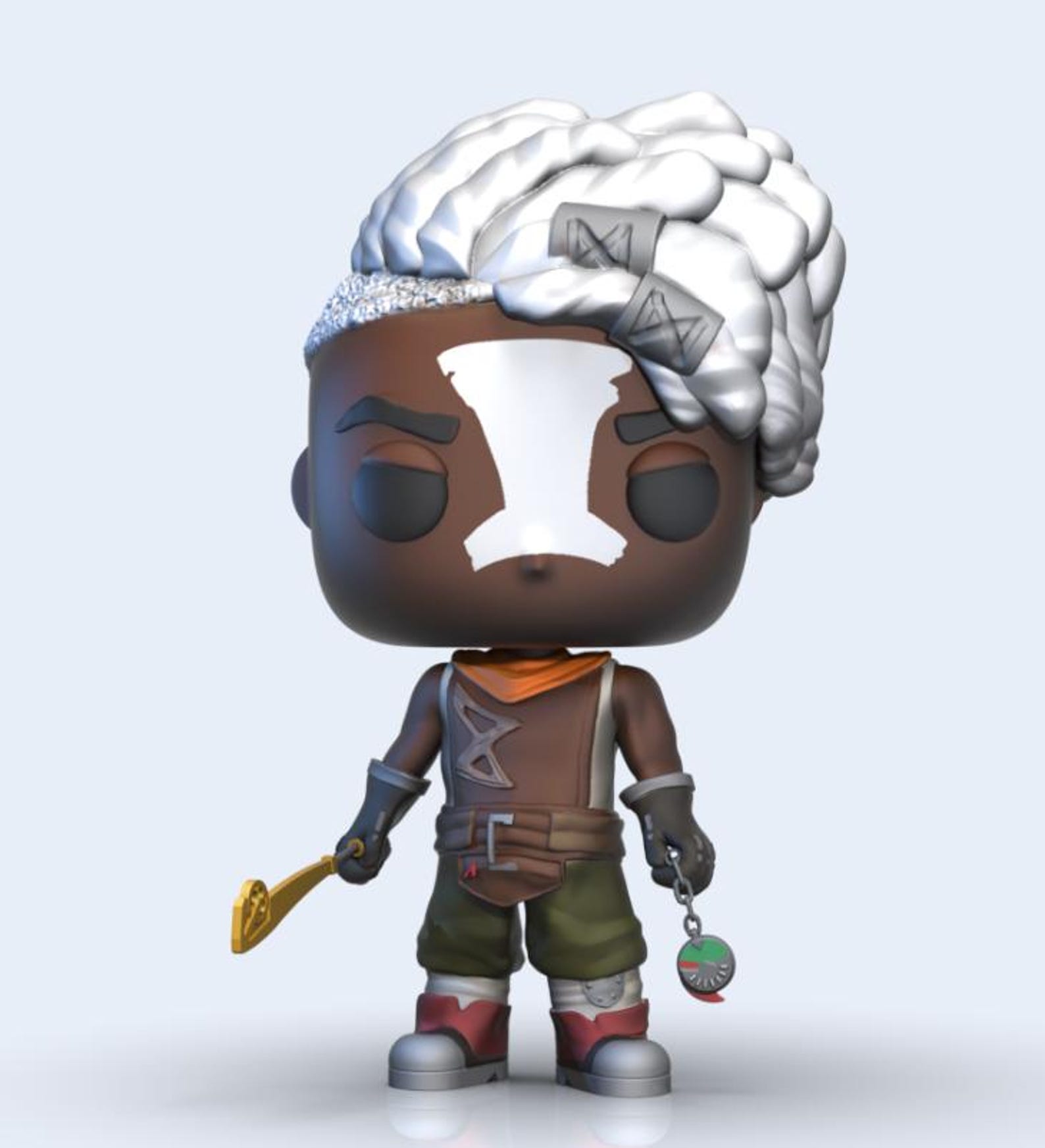Ekko Arcane Funko Figure, League of Legends Figure, Game Figurines ...